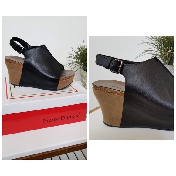 Pierre Dumas | Shoes | Open Toe Platform Wedge By Pierre Dumas | Poshmark
